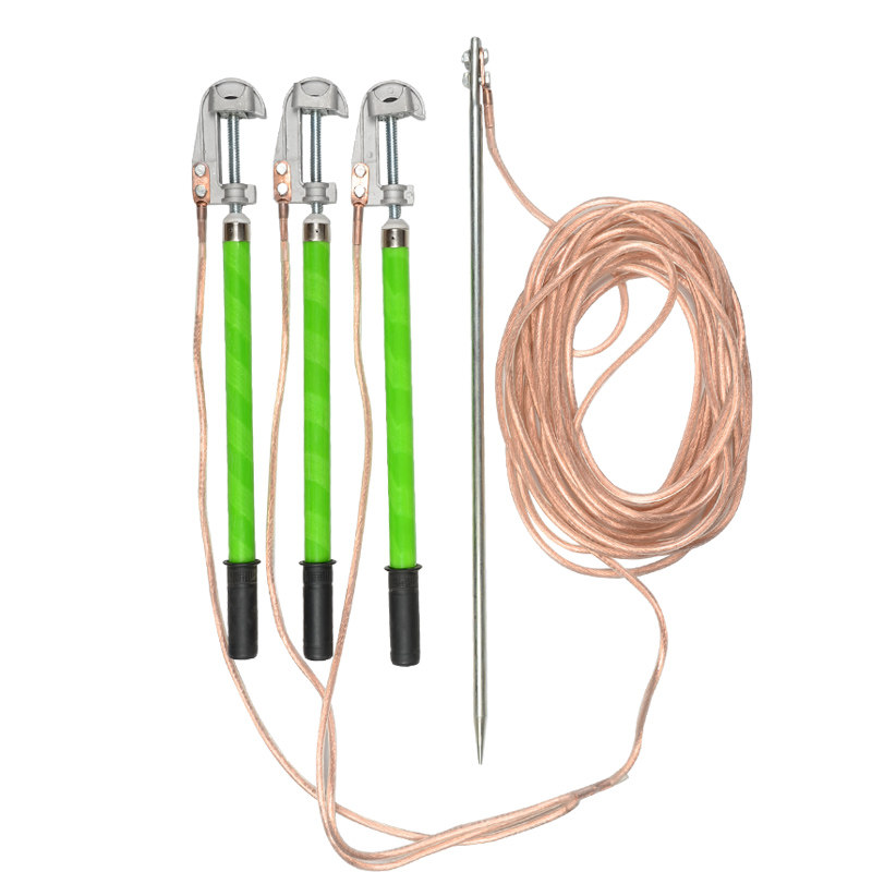 [USD 17.19] 04kV Grounding Wire Monkey Head Grounding Rod 10kV High ...