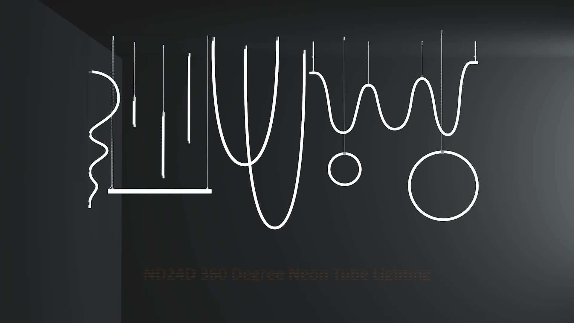 360 Degrees Flex Neon Strip Lights Flexible Led Strip Light Waterproof ...