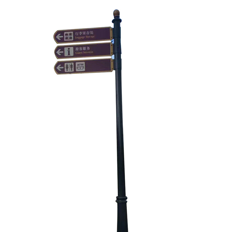 [USD 33.10] Customized outdoor iron signs signs signs signs signs guide ...