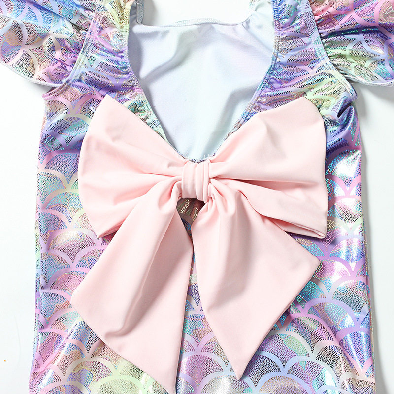 [USD 55.79] inshan version of children's swimsuit girl cute baby little ...