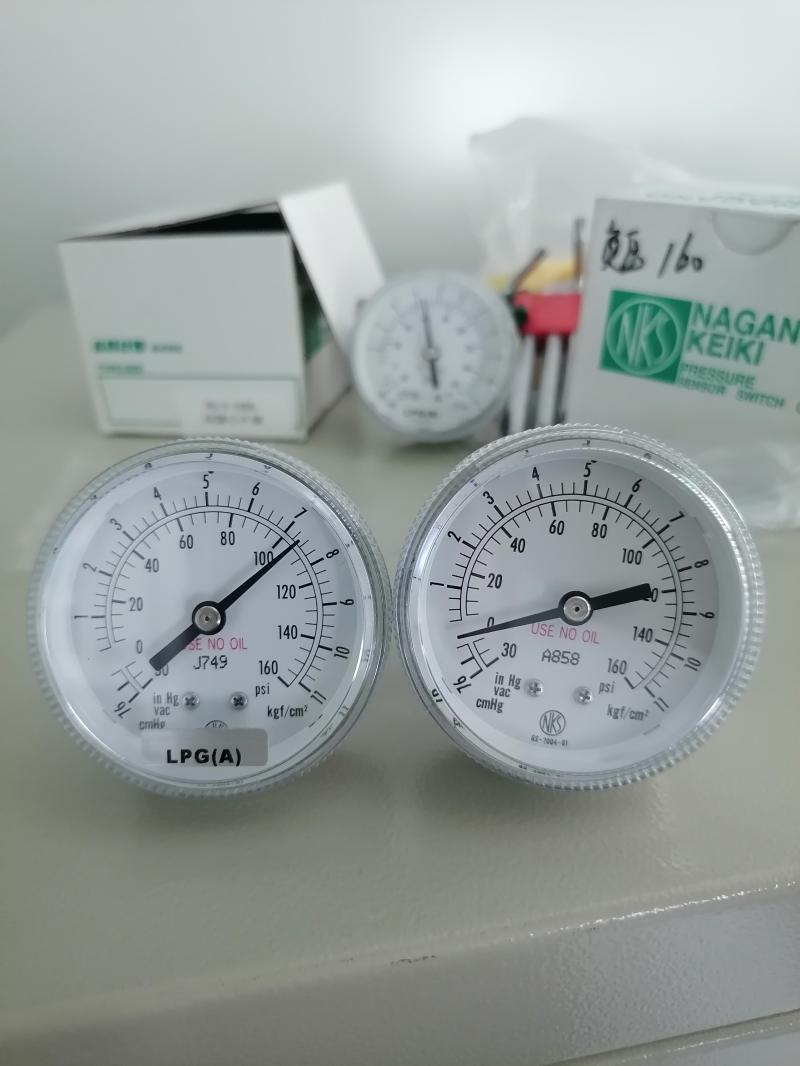 NKS长野特气压力表 PG-V-160K 工业压力测量仪表