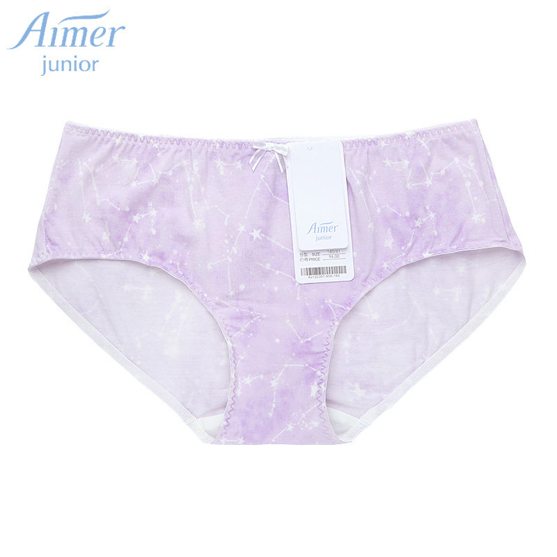[USD 28.79] Aimer junior love girl starry story in the waist flat angle ...