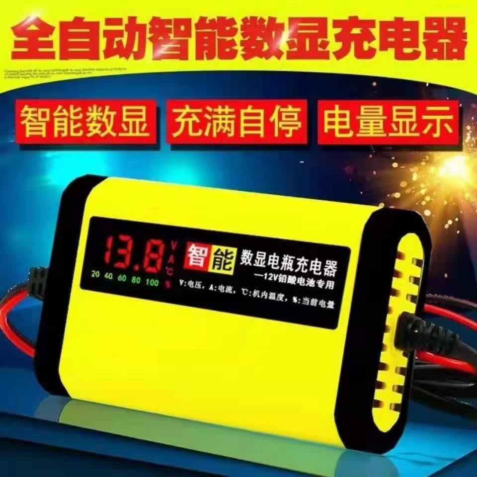 Genuine youxin intelligent digital display charger: 12v battery ...