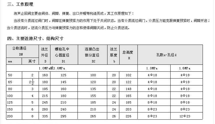 上海沪航阀门 H41X-16Q 消声止回阀 球墨铸铁泵房用止回阀 立式-阿里巴巴