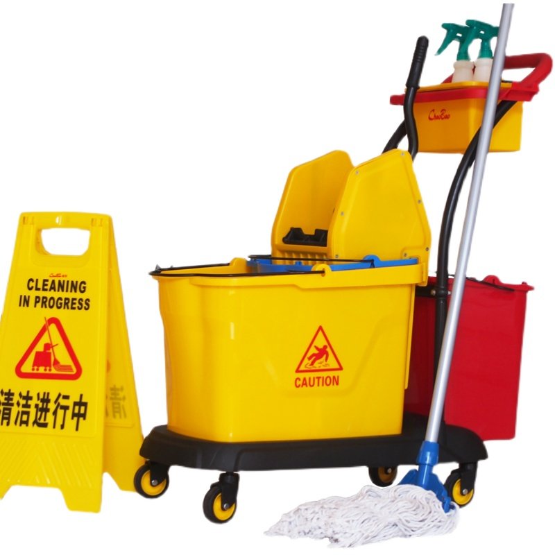 [USD 103.52] Oriental cleaning car squeezer squeeze bucket wash trailer ...