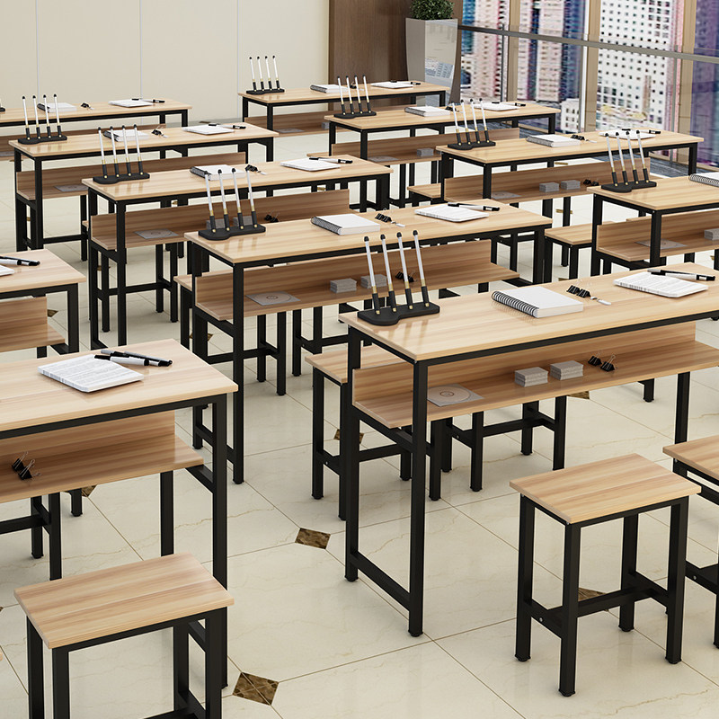 Learning table trusteeship class student desks and chairs set classroom ...