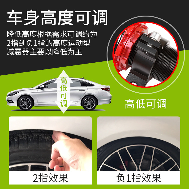 TEINSAZ绞牙避震：德日系舒适减震，高低可调，轻松改装升级！🚗🔧-减震-淘宝百科网