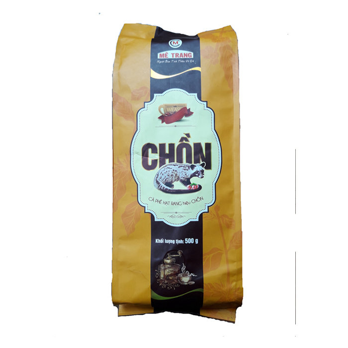 Vietnam Direct mail ME TRANG Weasel coffee Musk cat shit coffee beans 500G