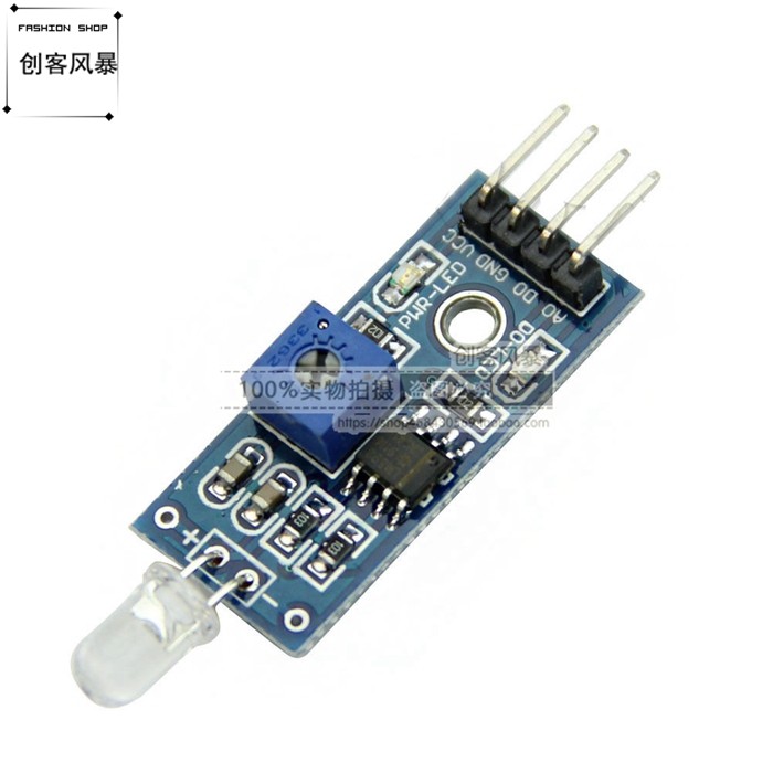[USD 4.40] LM393 4pin 4-pin Photosensitive Resistance Sensor Module ...