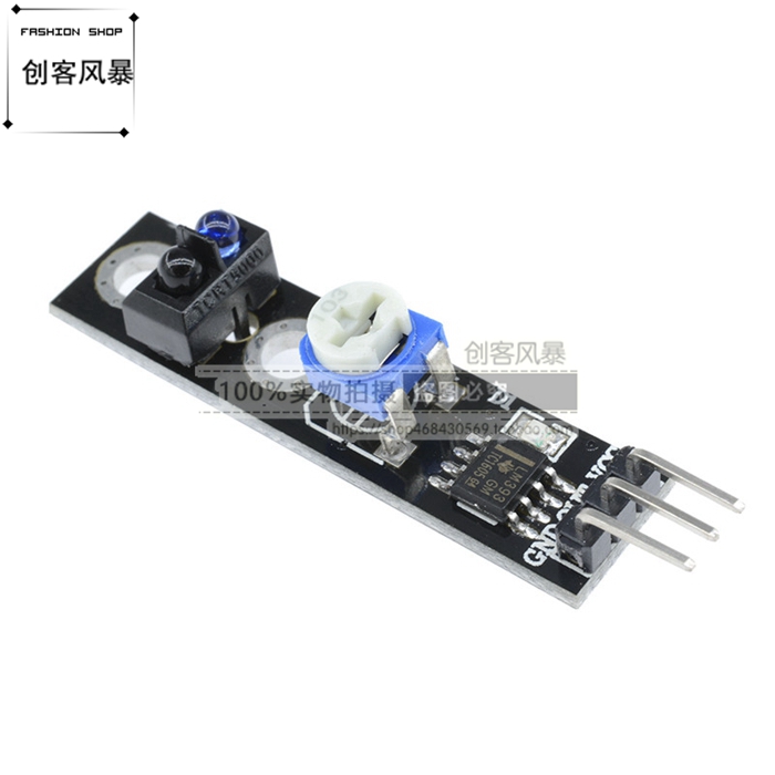 [USD 4.49] 1-Road Tracking Module Infrared Tracking Probe TCRT5000 ...