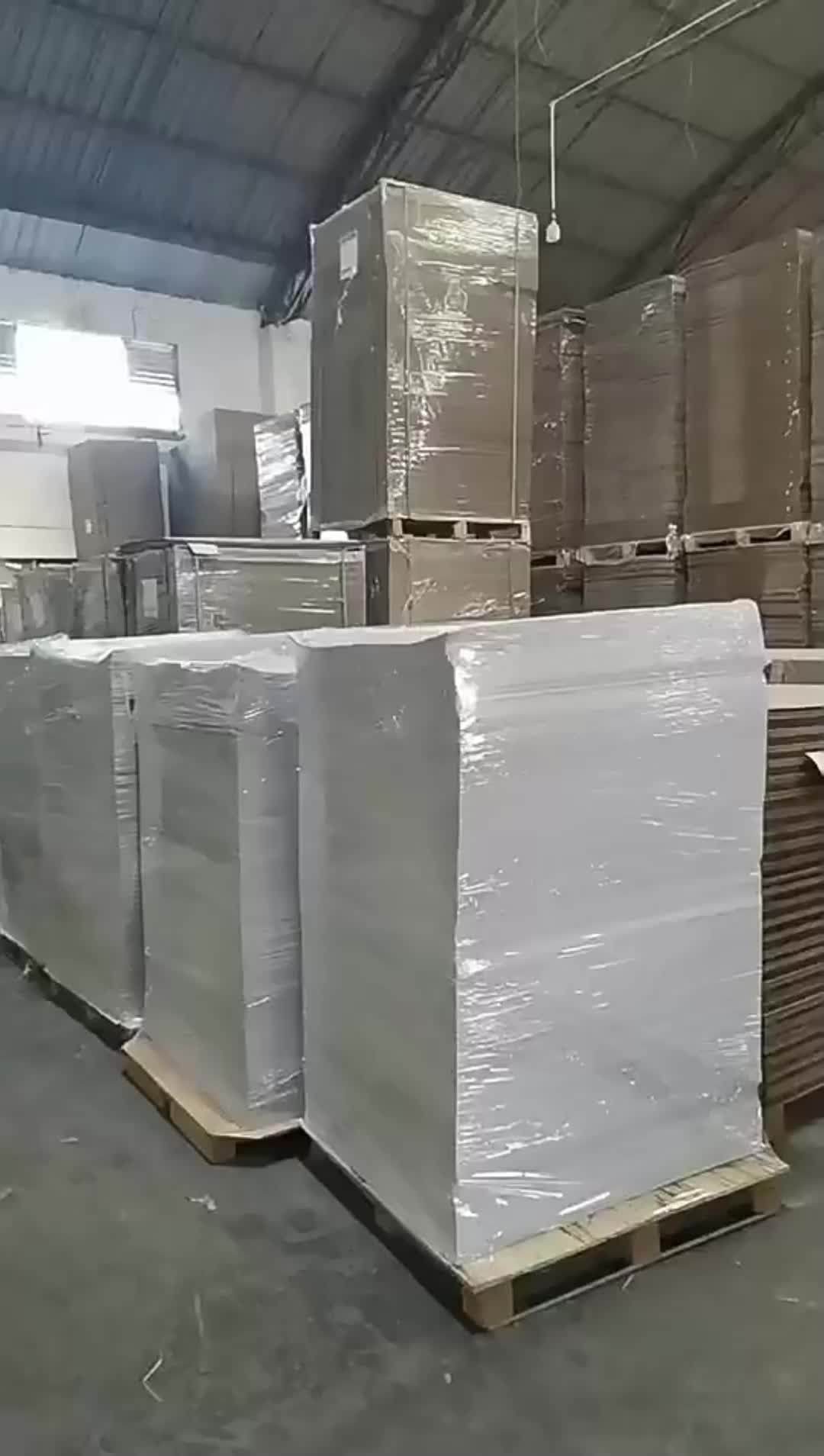 Various Width White Cardboard Stock Paper Hard Card C1s 180g 200g 230g ...