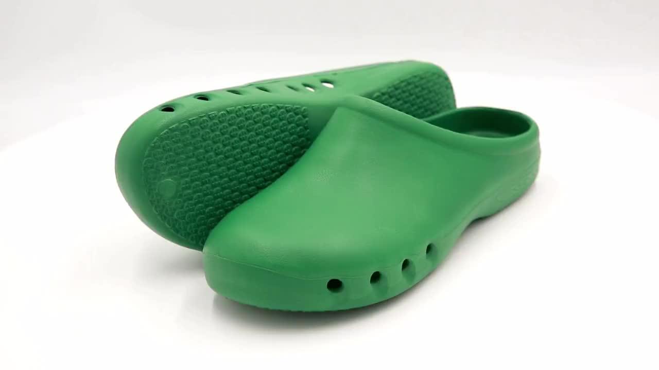 Operating Clean Room Work Shoes Lightweight High Elastic Eva Clogs For ...