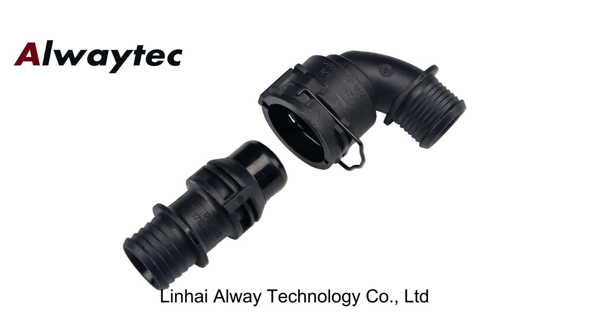 Vda Quick Coolant Connectors Battery Cooling Nw16-id16-straight Elbow ...