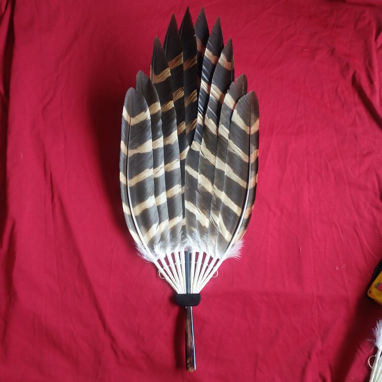 Gaochun specialty feather fan Chenji Fanzhuang produces and sells large ...