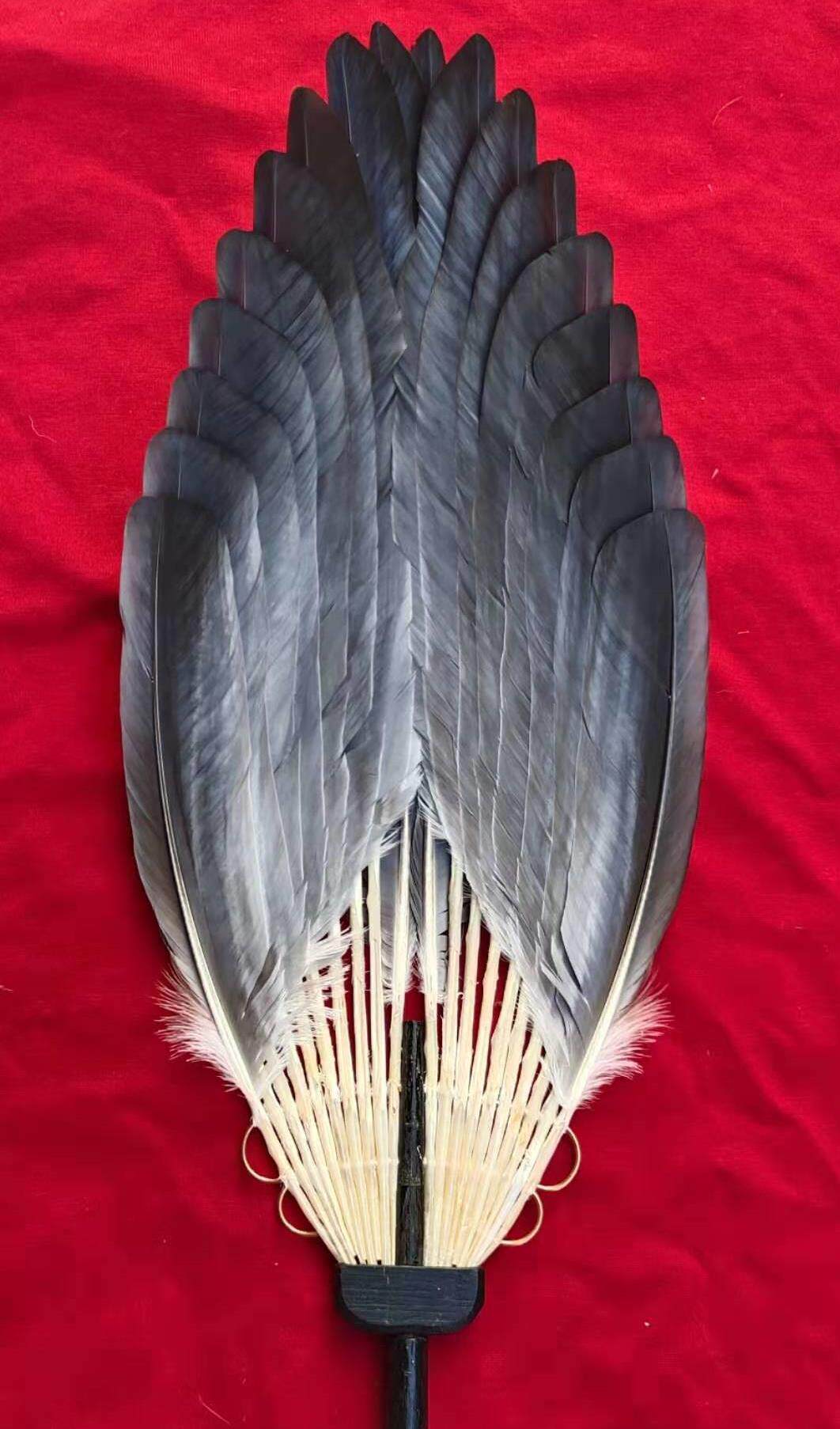 (Time-honored brand) Gaochun specialty feather fan Chenji Fansun ...