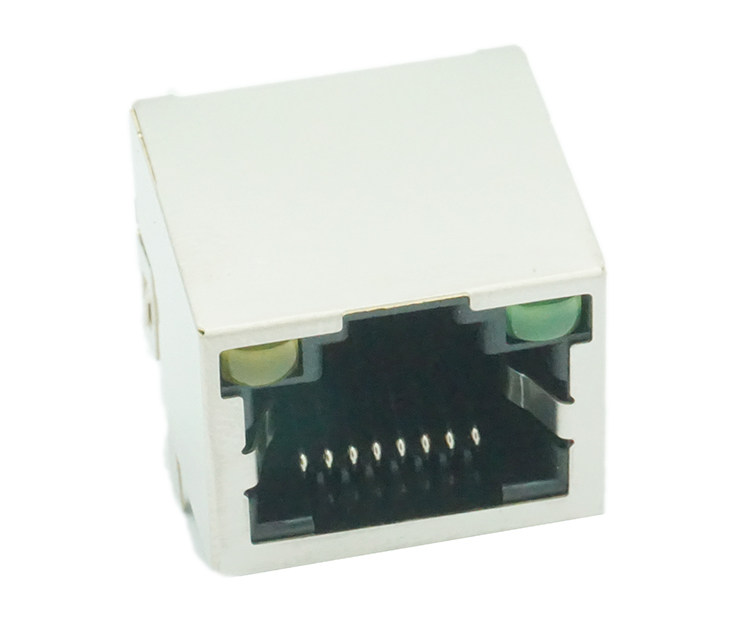 FC601-56S-LED RJ45 network interface network transformer with lamp ...