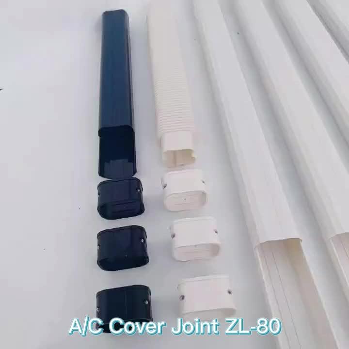 Pvc Pipe Cross Joint Air Conditioner Decorative Flexible Capping Ac ...