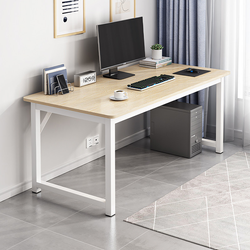 [USD 49.89] Desktop desktop workbench Simple office desk Simple modern ...