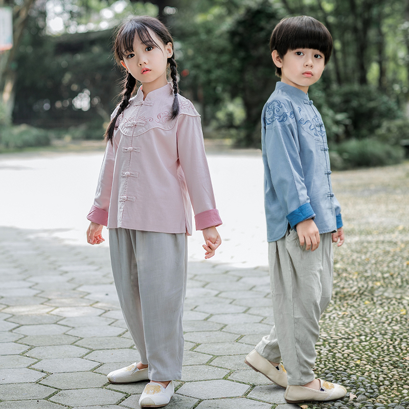 Boys Tang Suit for Kids Hanfu boy children ancient costume Chinese ...