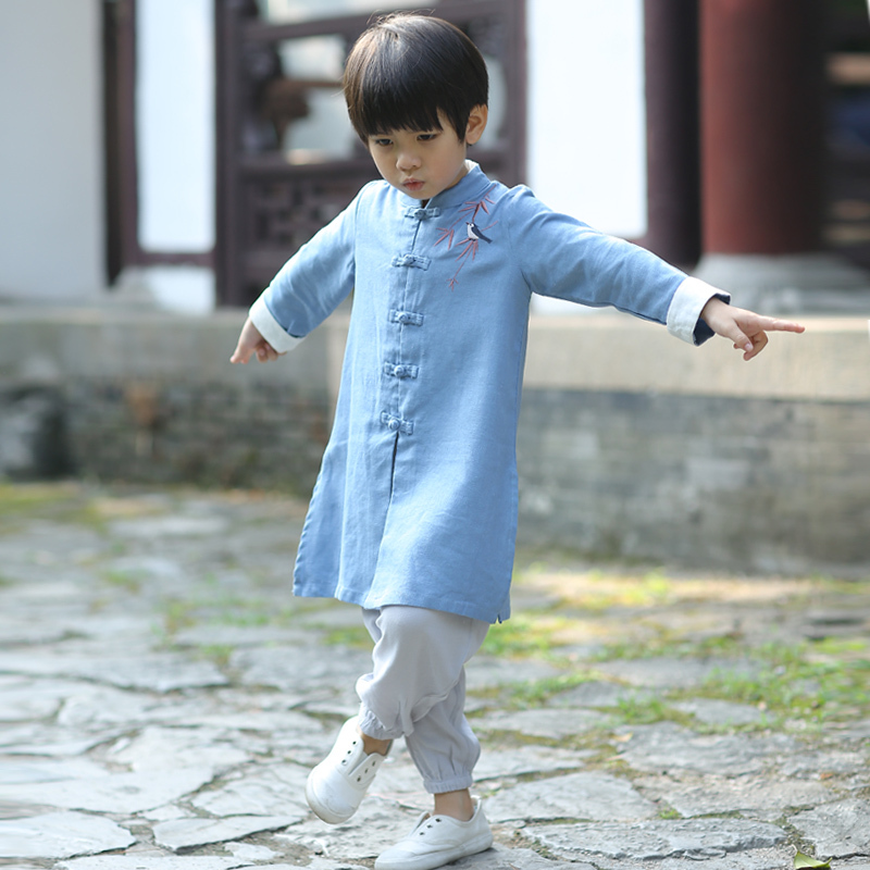 Boys Tang Suit for Kids Boy's Tang suit baby spring hanfu chinese style ...