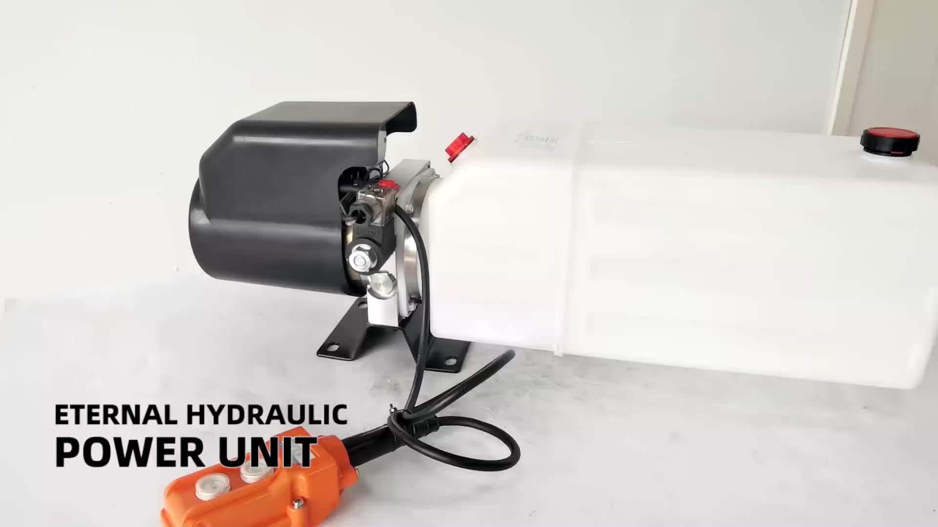 Mobile Portable Mini Power Units Hydraulic Power Pack Unit 220v Dc 12 ...