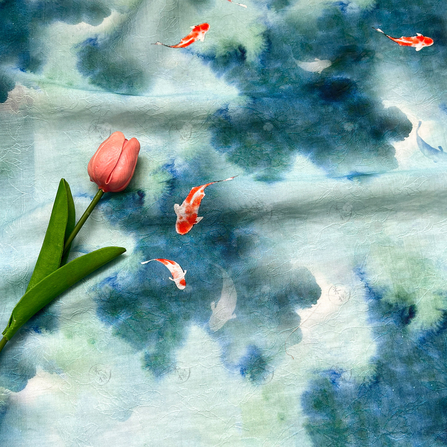 🌸 "whimsical koi fish: modern chinese hanfu qipao – timeless classic ...