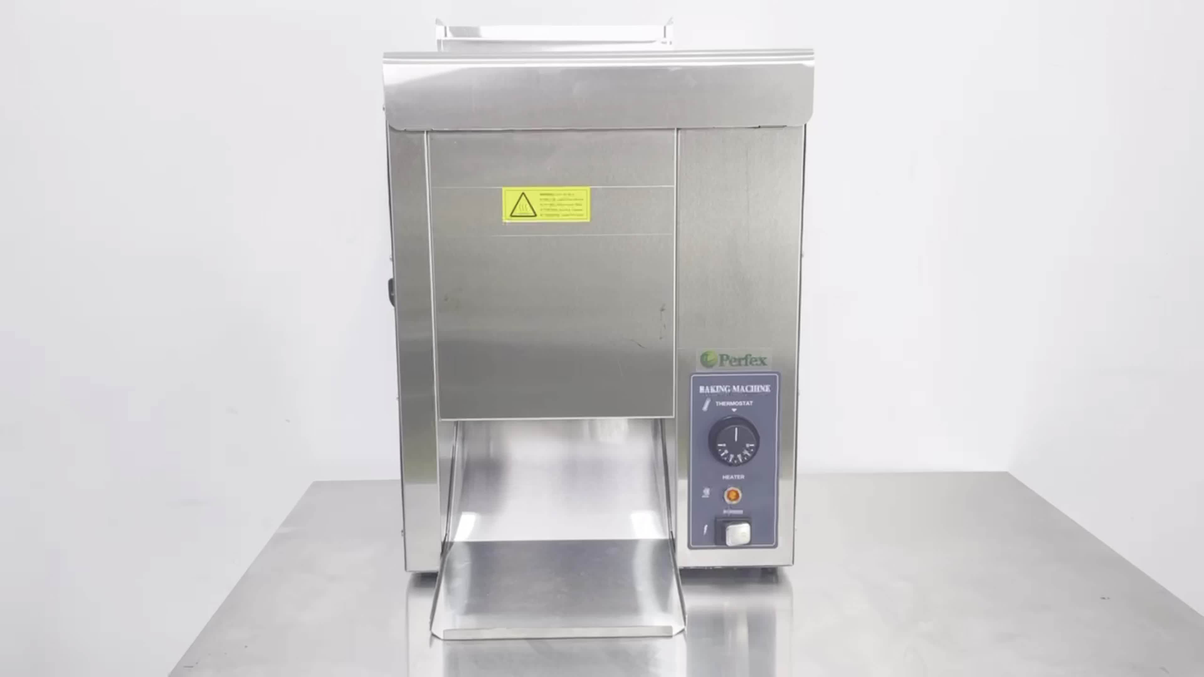 Multifunctional Conveyor Chain Toaster Hamburger Bun Toaster Machine ...