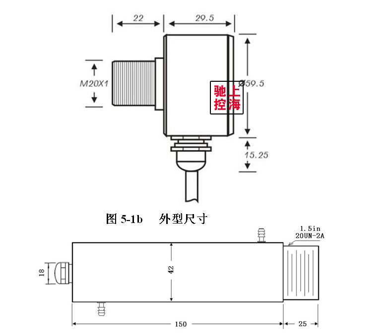 在线式红外测温仪CERTEON非接触式红外温度传感器变送器测温探头-阿里巴巴