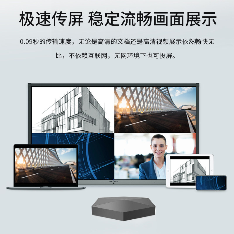 [USD 416.13] (MAXHUB Official Boutique) HD Screen Transfer Box WB01 ...