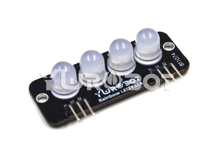 아두이노 WS2812 8mm full color LED linear module [ELB040057] / 디바이스마트