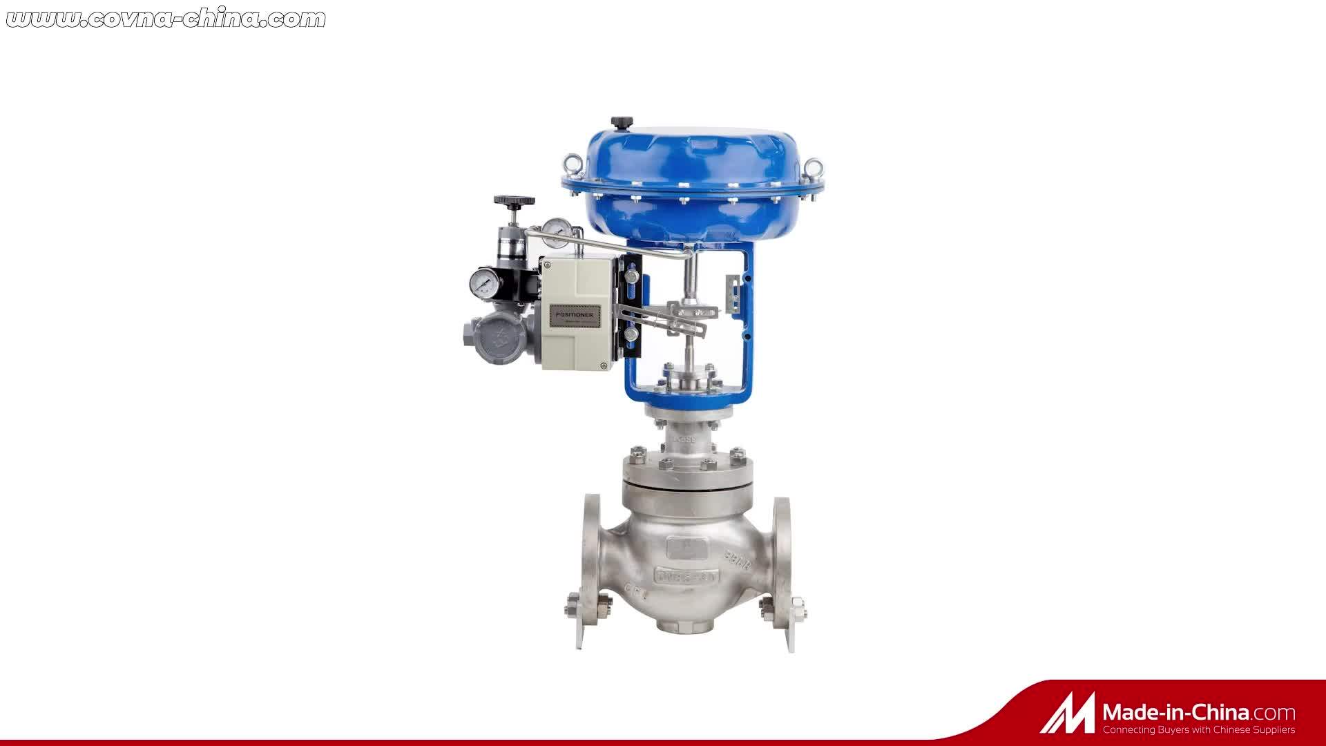 Covna Pneumatic Control Valve Dn20-dn300 Pneumatic Diaphragm Control ...