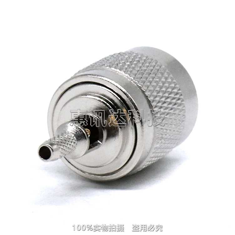 TNC-C-J3开窗 TNC公头内螺纹内针压接50-1.5电缆 TNC-J-1.5连接器-阿里巴巴