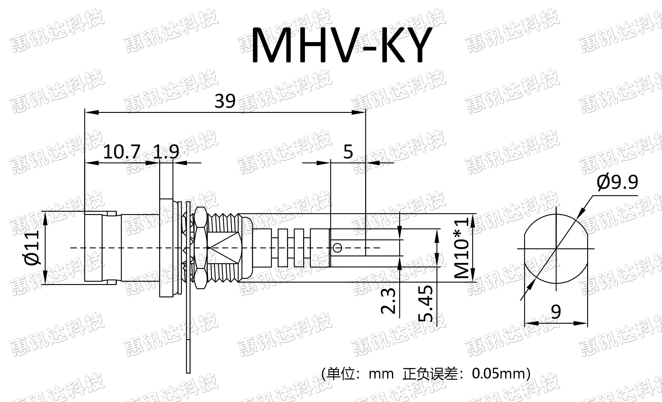 MHV3000V-KY 3000伏KY MHV耐高压3000伏 BNC Q9-3000V座 连接器-阿里巴巴