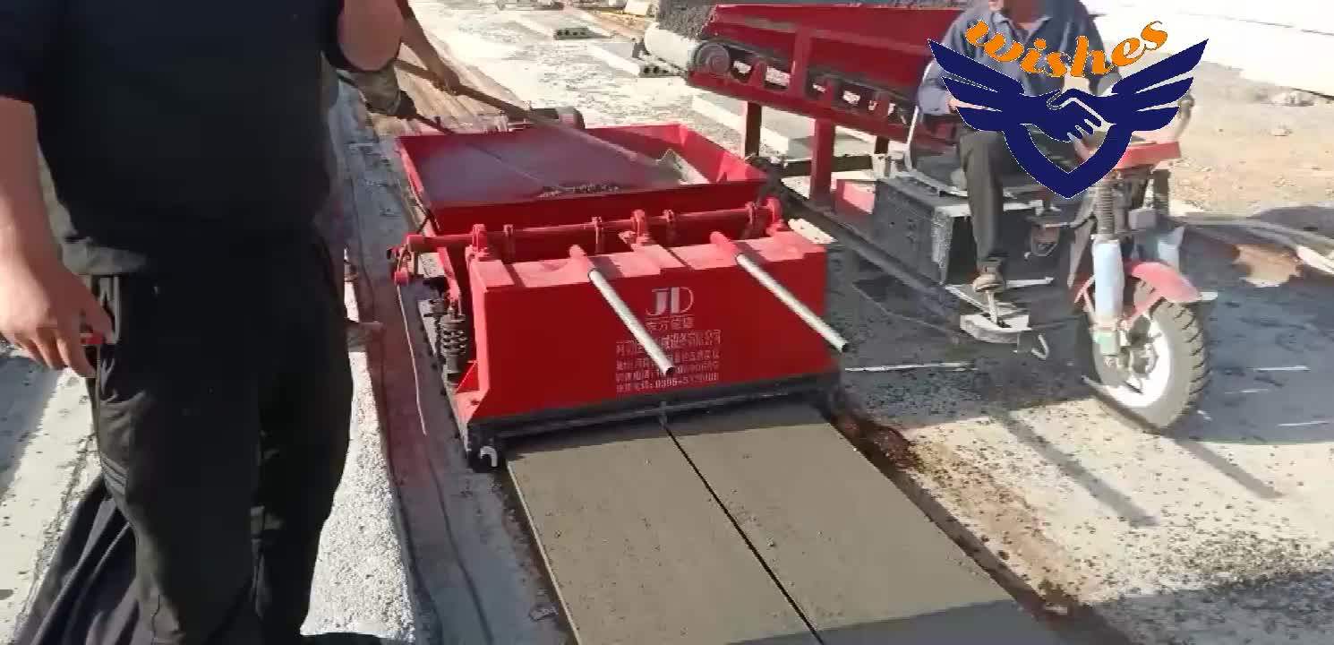 Precast Concrete Boundary Wall Machine For Making Concrete Fence Wall ...