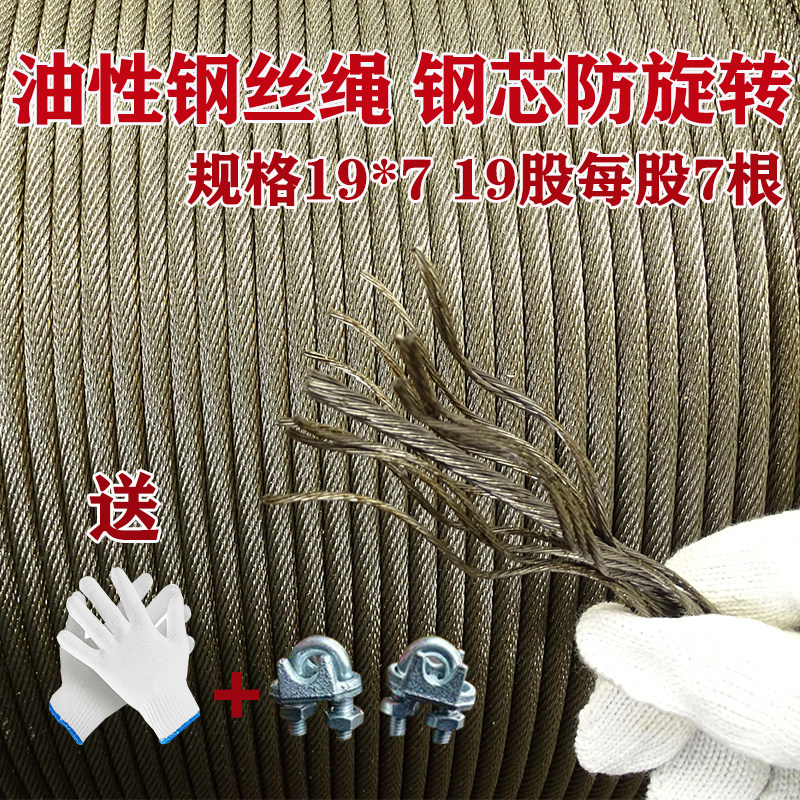 Steel wire rope steel core anti-rotation electric hoist crane slag ...