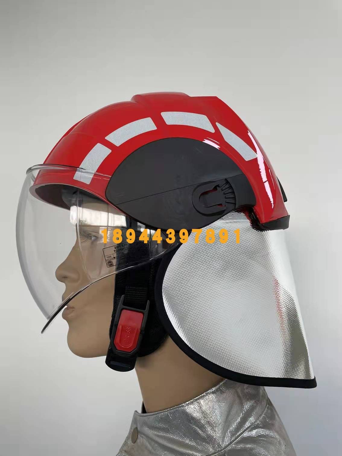 Ec med certified marine firefighter protective helmet, european ...