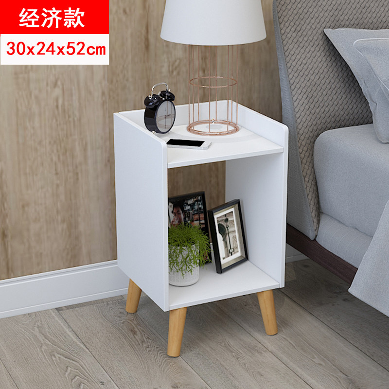 Buy Simple modern bedside rack Nordic bedroom small storage storage ...
