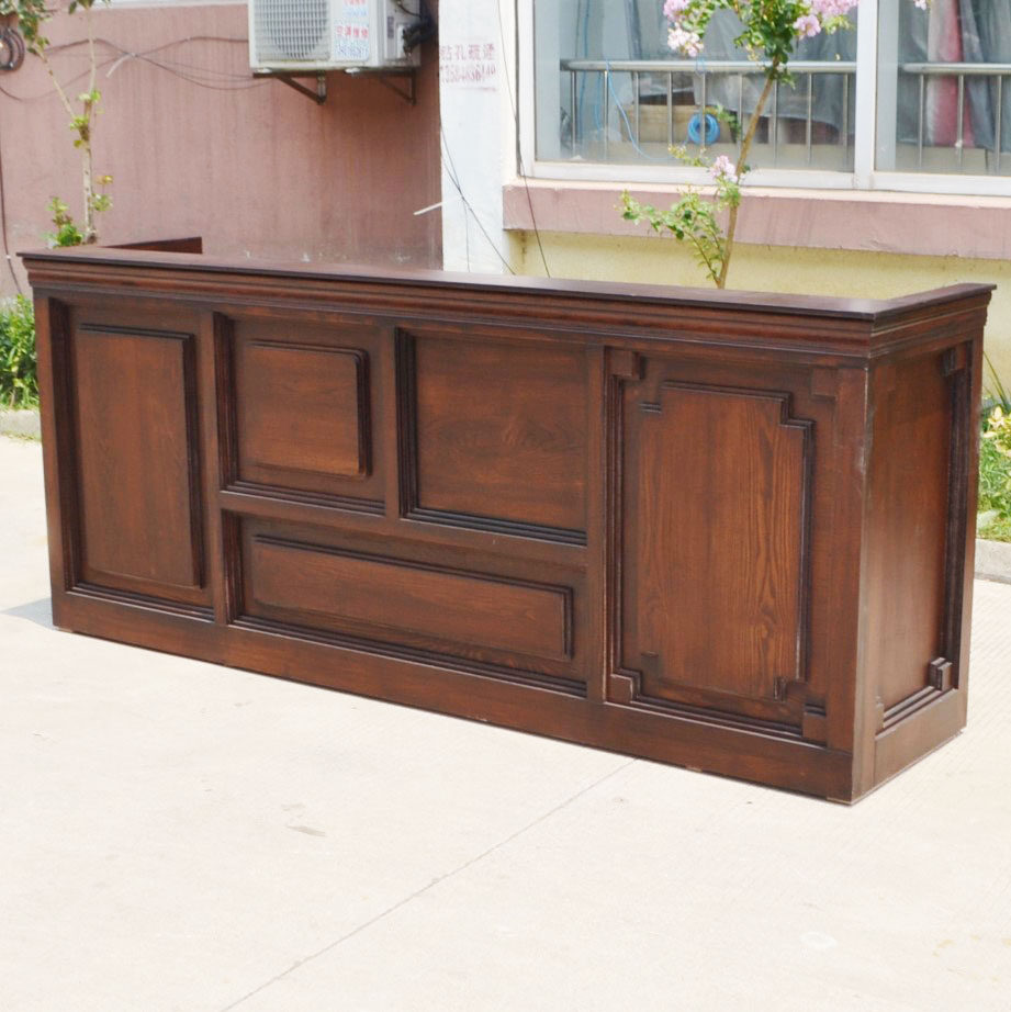 [USD 410.54] Chinese retro cash counter counter Simple modern clothing ...