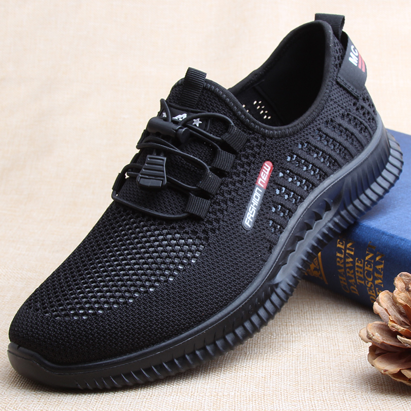 Купить Старый пекин ткань обувная лето мужской обувь Летать движение ...