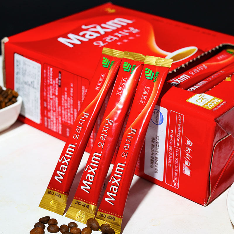 韩国进口Maixin麦馨原味摩卡白金，阿拉比卡夜间三合一速溶咖啡，熬夜党必备神器！-速溶咖啡-淘宝好物网