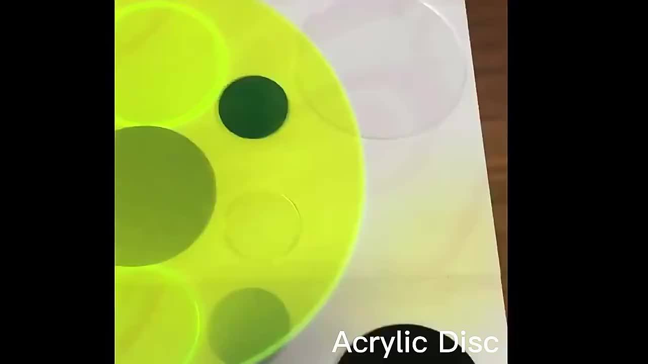 25mm Dia Clear Acrylic Plastic Circles Discs Laser Cut Acrylic Discs ...