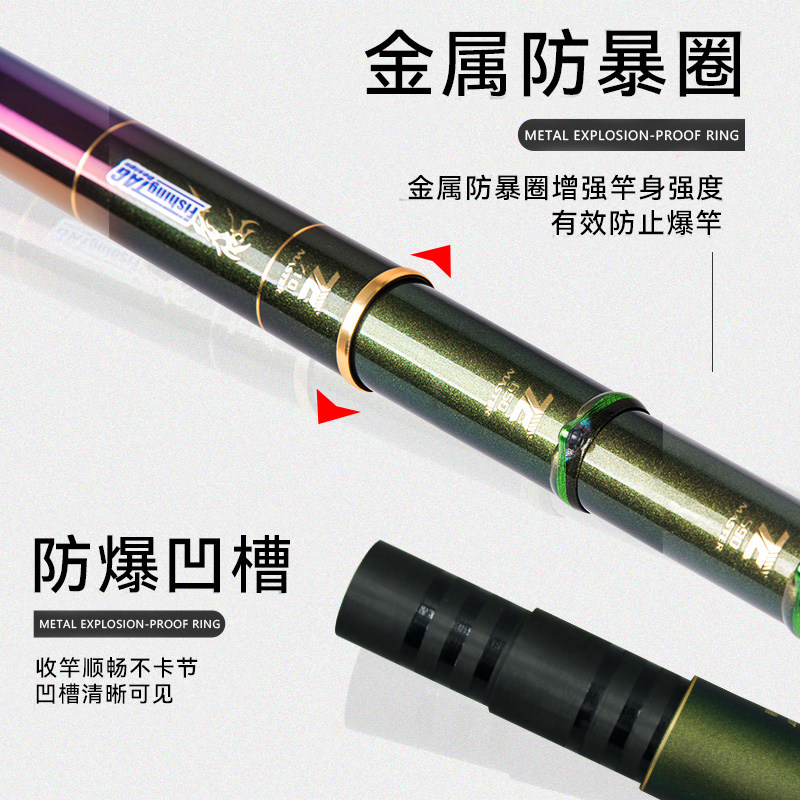 Threefish三鱼光影19调前打竿：超轻硬碳素，钓鱼达人的新宠！-前打竿-淘宝好物网