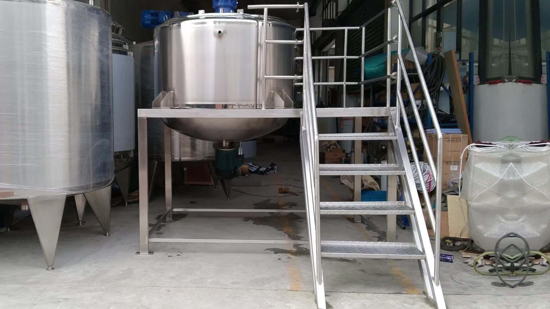 milk agitator tank, blending mixing tank, mixture pot,equipment