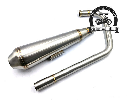 [USD 29.86] CG125 WY125 motorcycle stainless steel exhaust pipe front ...