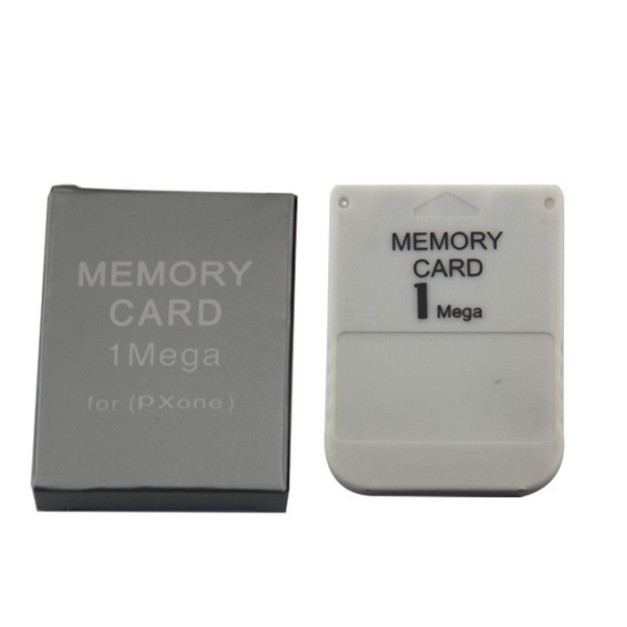 How much game progress can a ps1 1mb memory card actually save?