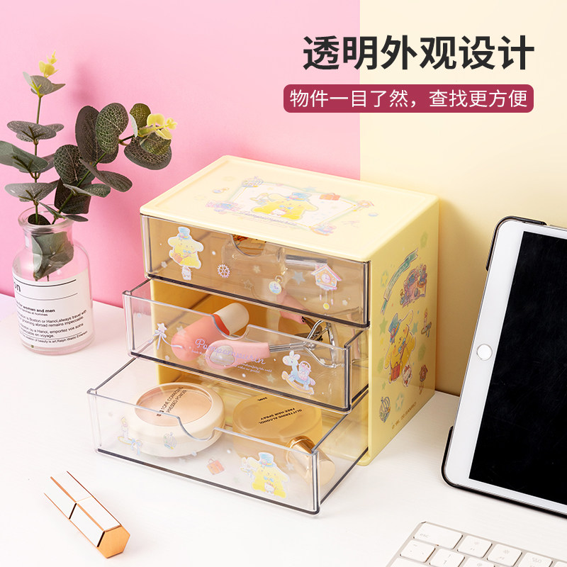 MINISO Famous Sanrio Characters Drawer Storage Desktop Stationery ...