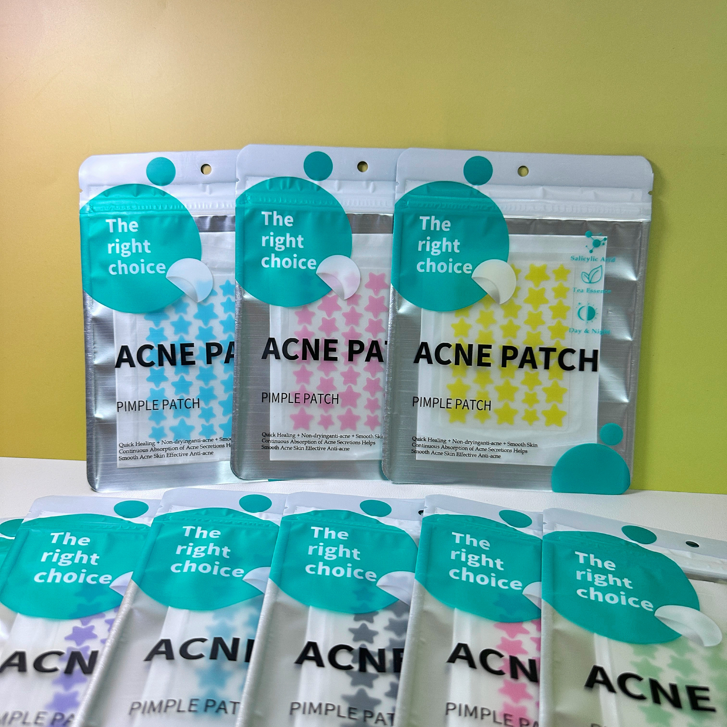 A must-have for 25 years! 40 capsules of colorful star acne patches to ...
