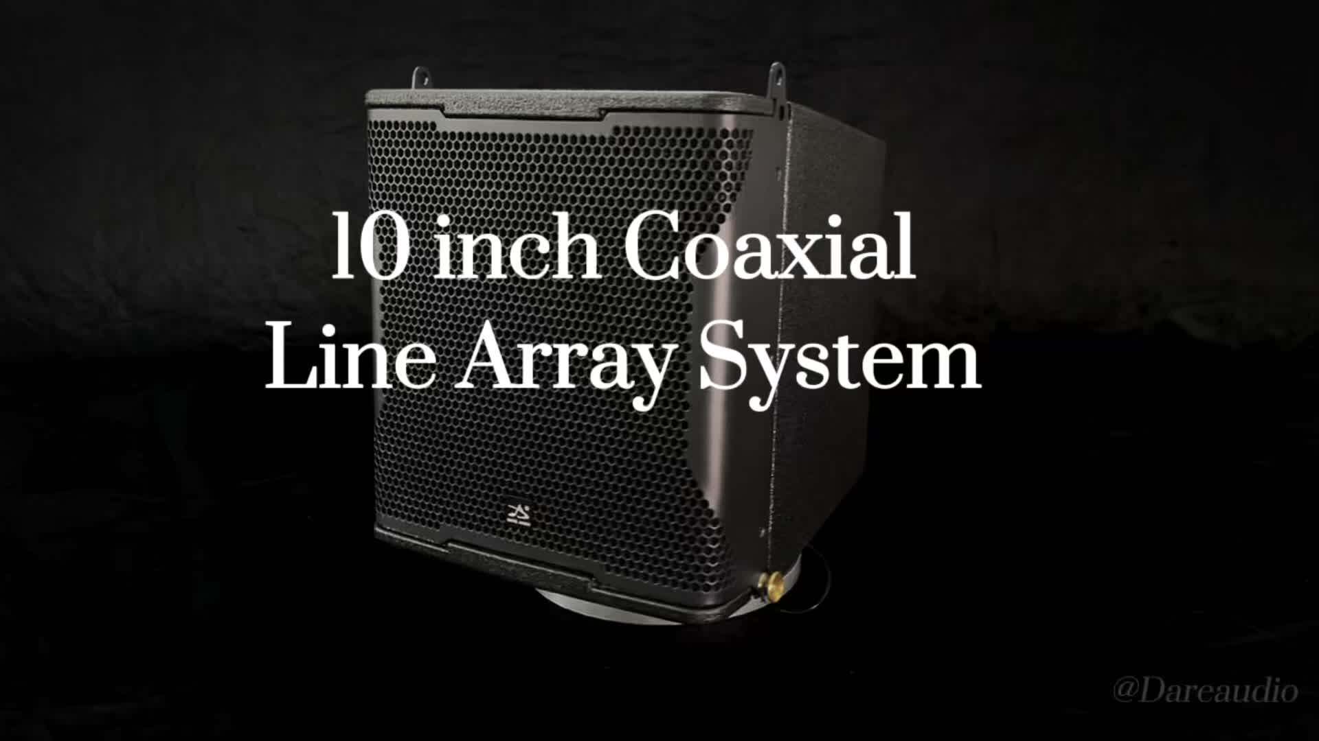 Coaxial Line Array Speaker Active Passive Compact Mini Line Array ...