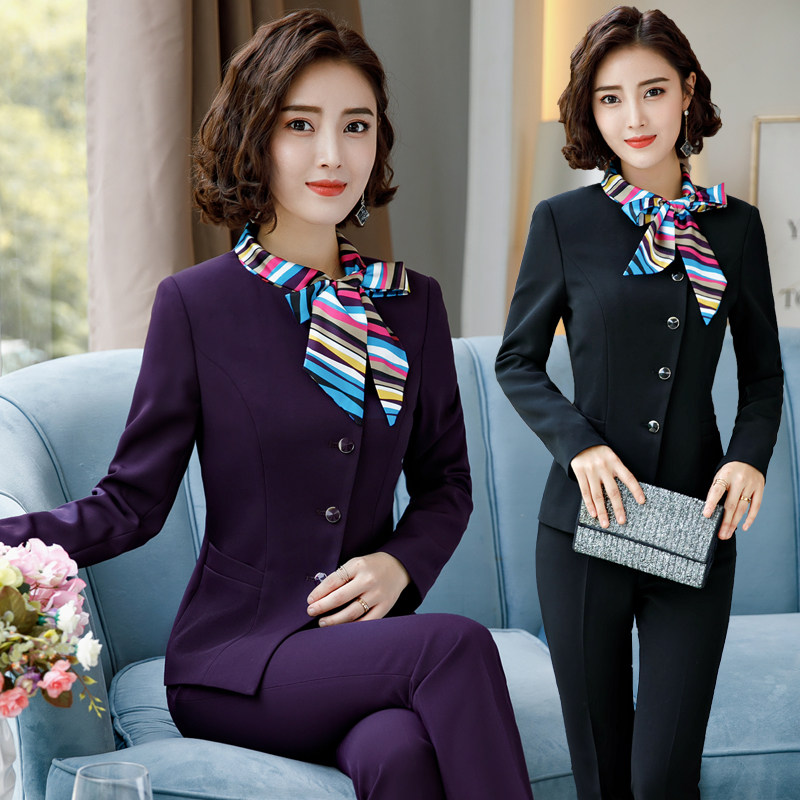 🌟 New favorite for hotel receptionist/beautician/stewardess uniforms ...