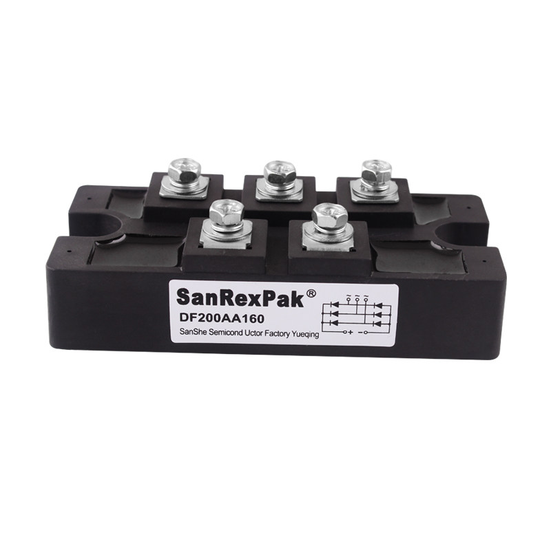 Three-phase three-phase rectifier bridge module DF200AA160 bridge rectifier Rectifier bridge ...